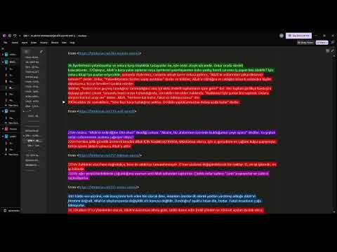 ŞİRK 8 - EĞER YERYÜZÜNDEKİLERİN ÇOĞUNLUĞUNA UYARSAN SENİ SAPTIRIRLAR ÇÜNKÜ ONLAR \