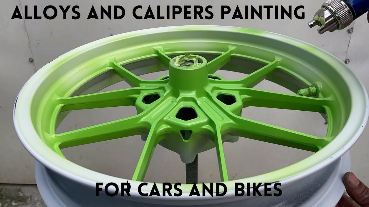 Best alloys Painting for bikes and cars in bangalore - YouTube