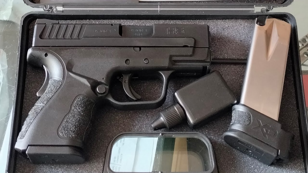 Unboxing Review HS9 Sub Compact 9mm Pistol - YouTube