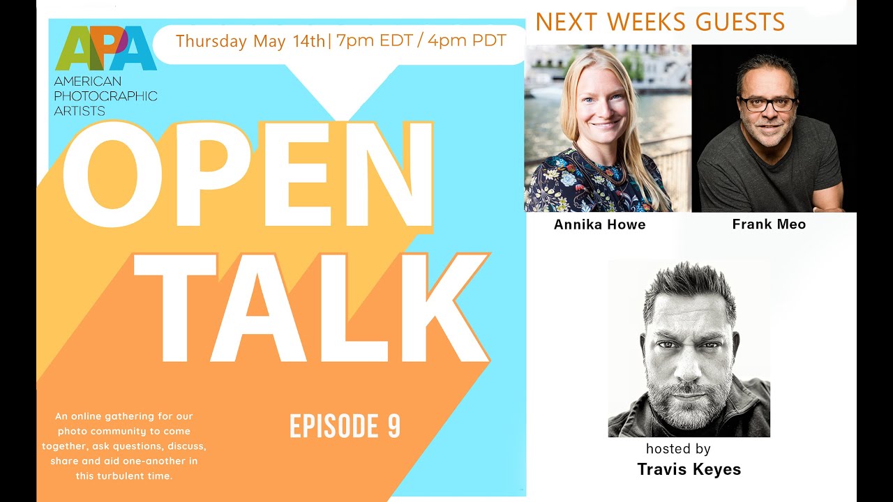 Open Talk | Ep 10 Hosted by Travis Keyes | this weeks guests: Annika Howe & Frank Meo - YouTube