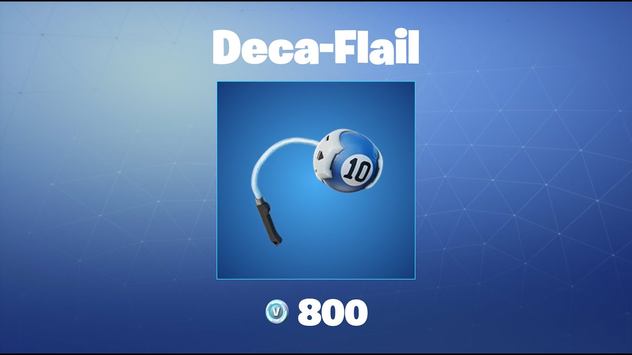 Deca-Flail | Fortnite Pickaxe - YouTube