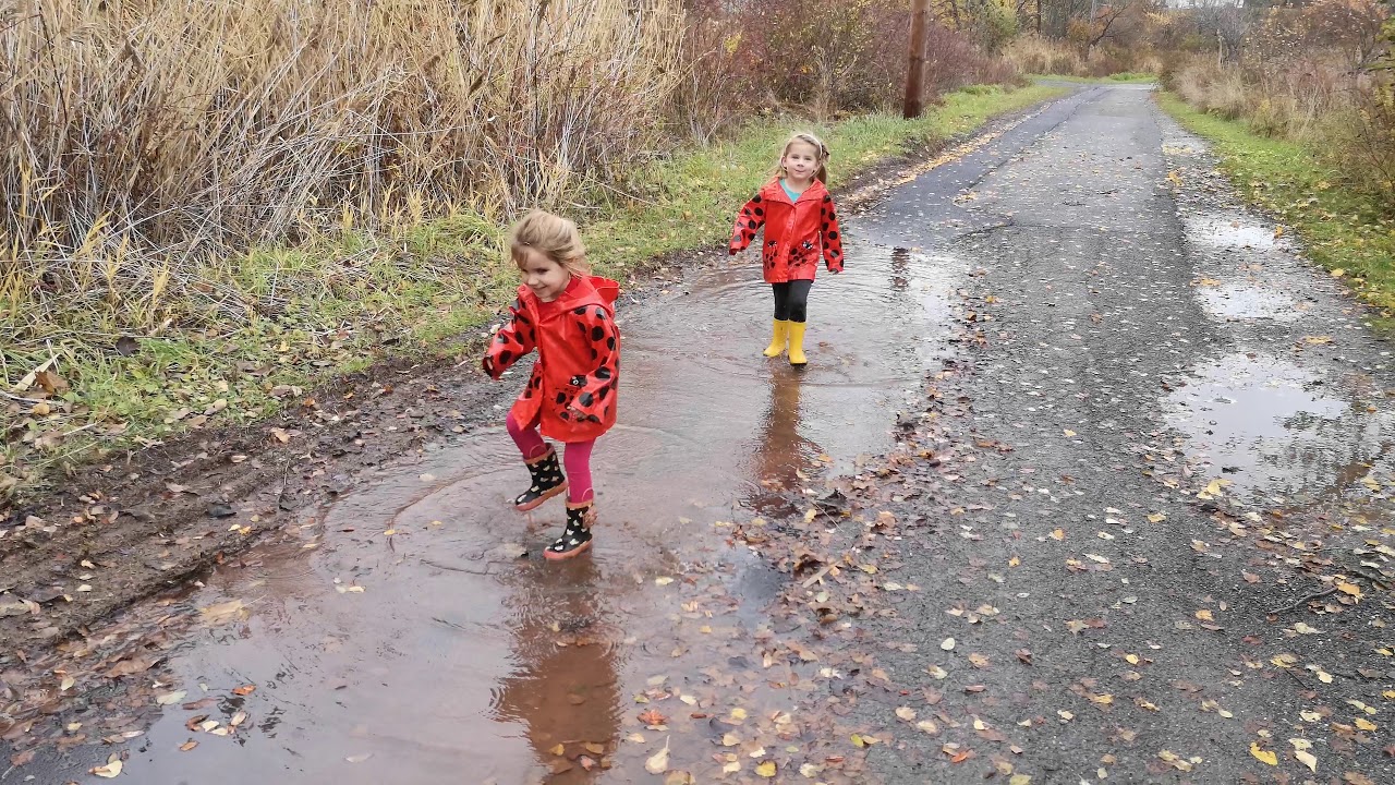Splashing in Puddles - YouTube