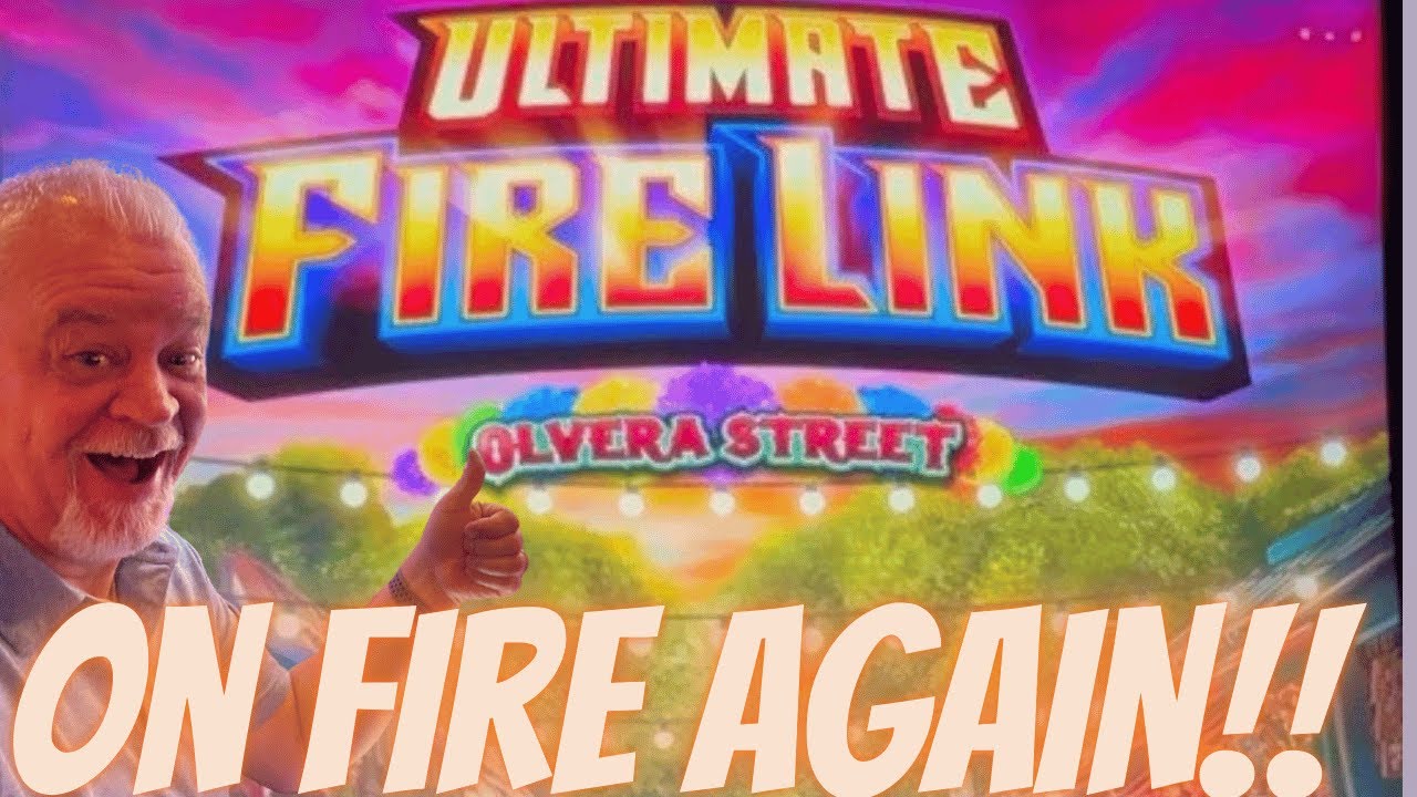 ULTIMATE FIRE LINK| We are ON FIRE AGAIN on this SLOT MACHINE! - YouTube