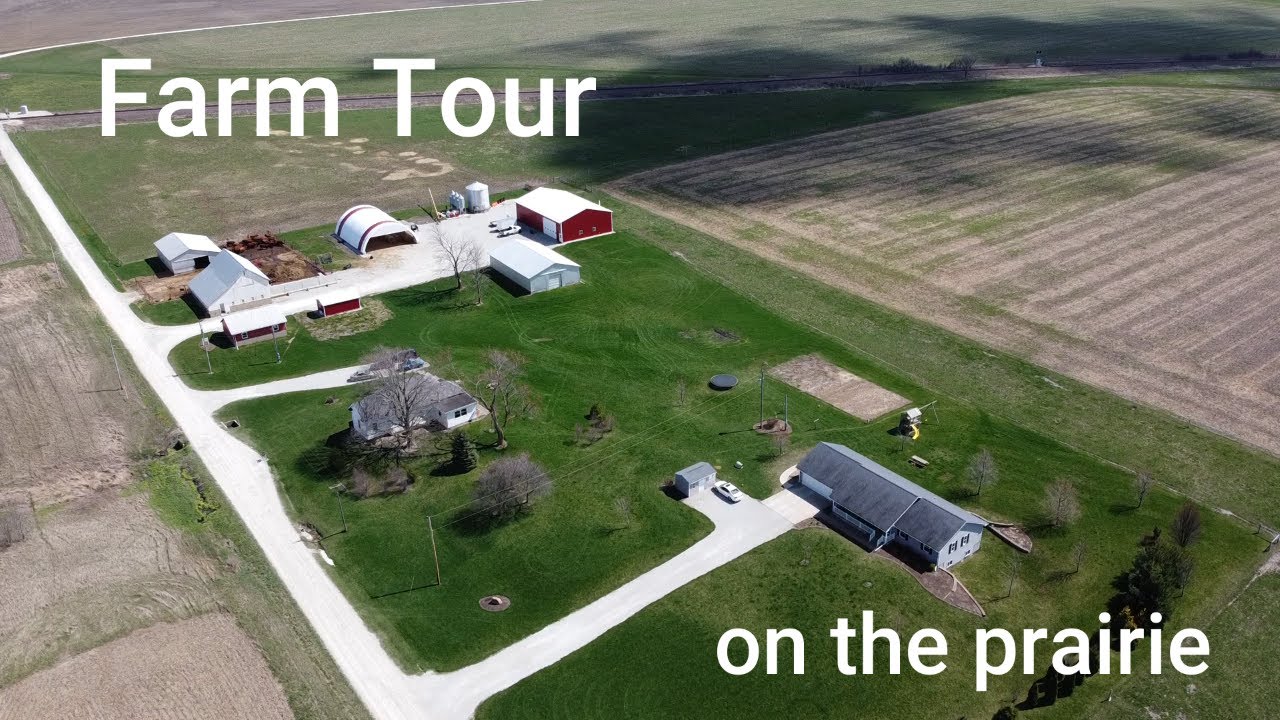 Farm Tour on the Prairie - YouTube
