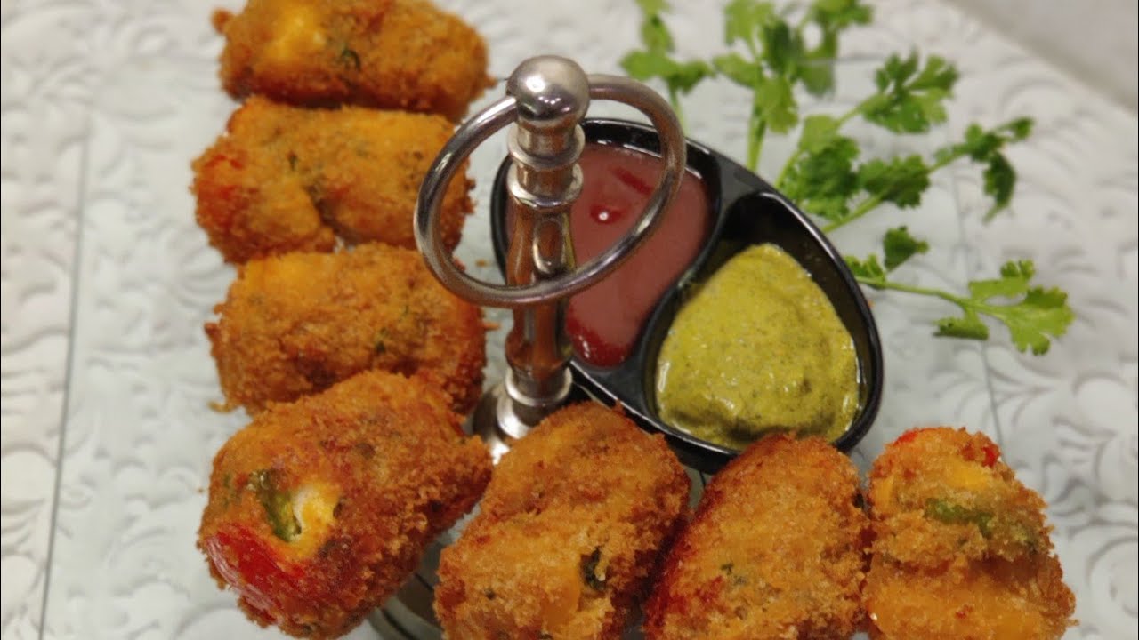 Paneer pakode with a twist - YouTube