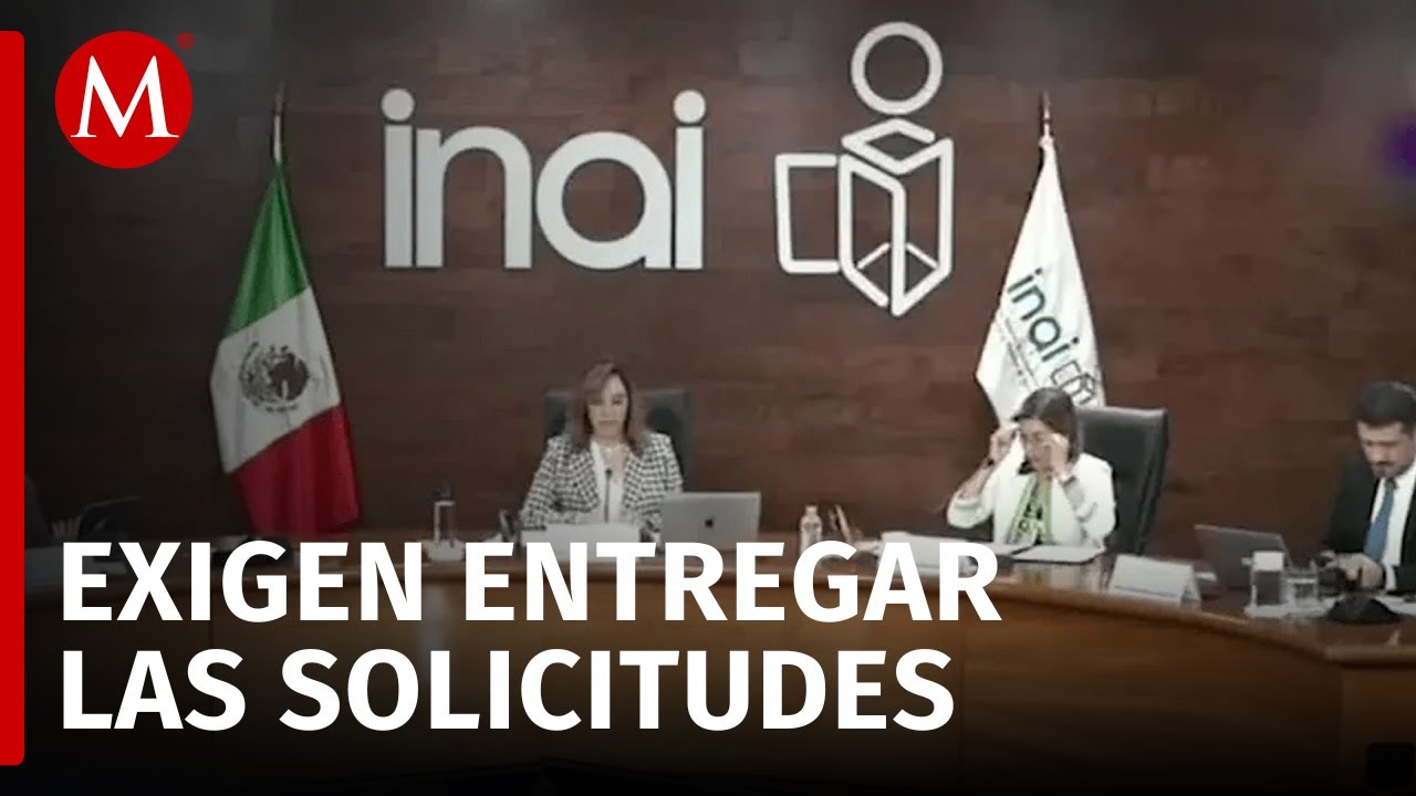 Oposición exige al INAI entregar los 15 mil millones de solicitudes de ...
