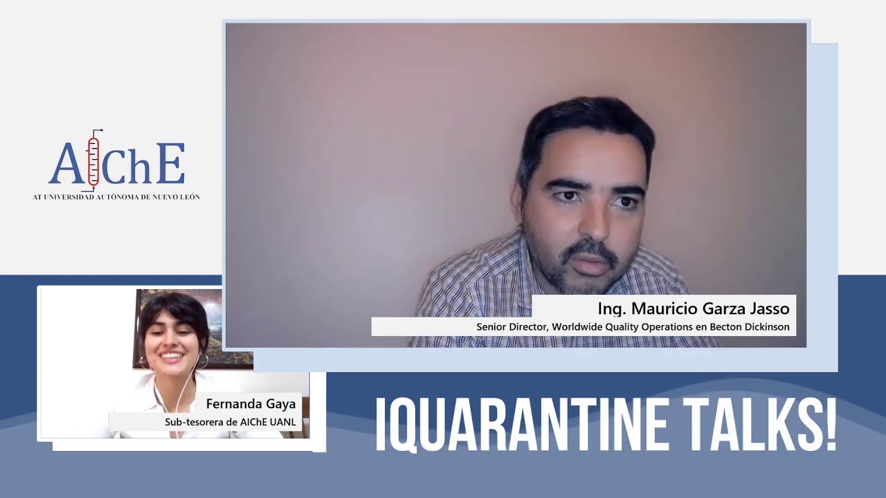 IQuarantine Talk No. 11 Ing. Mauricio Garza Jasso - YouTube
