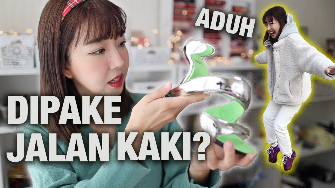 SEPATU INI EMANG BISA DI PAKE JALAN ?! | COBAIN SEPATU VIRAL DARI WISH ...