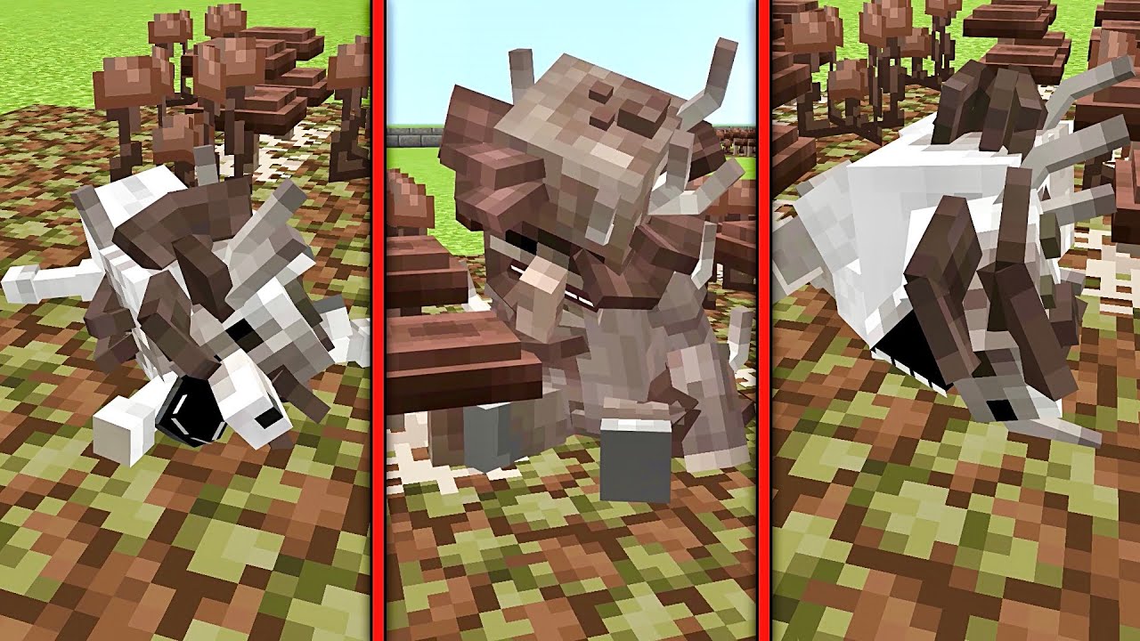 DEAD PARASITE INFECTING MINECRAFT WORLD - YouTube