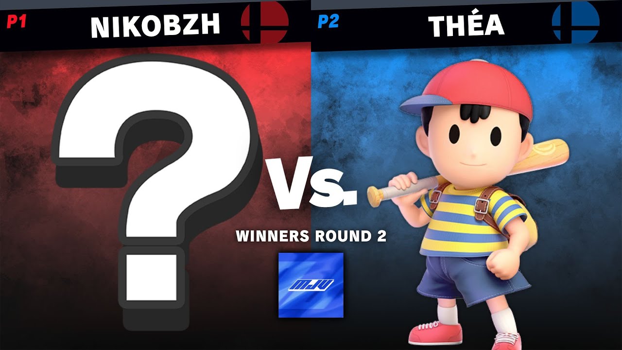 MJV #38 - NikoBZH (Random) Vs. Théa (Ness) - Winners Round 2 - SSBU ...