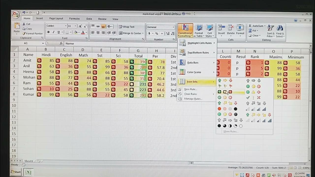 Conditional formatting , Format as Table , Cell Styles in Ms Excel bilkul free free free course ...