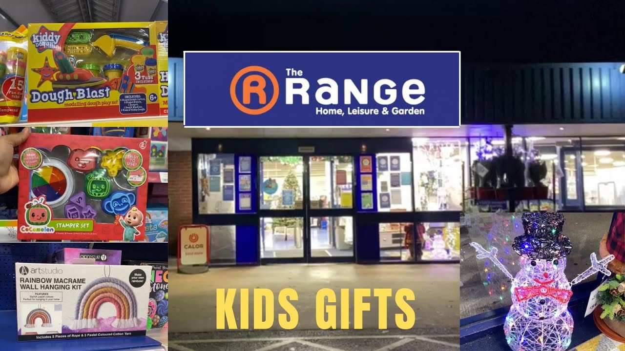 The Range Christmas gifts | KIDS | CRAFTS NOVEMBER 2021| come shop with ...