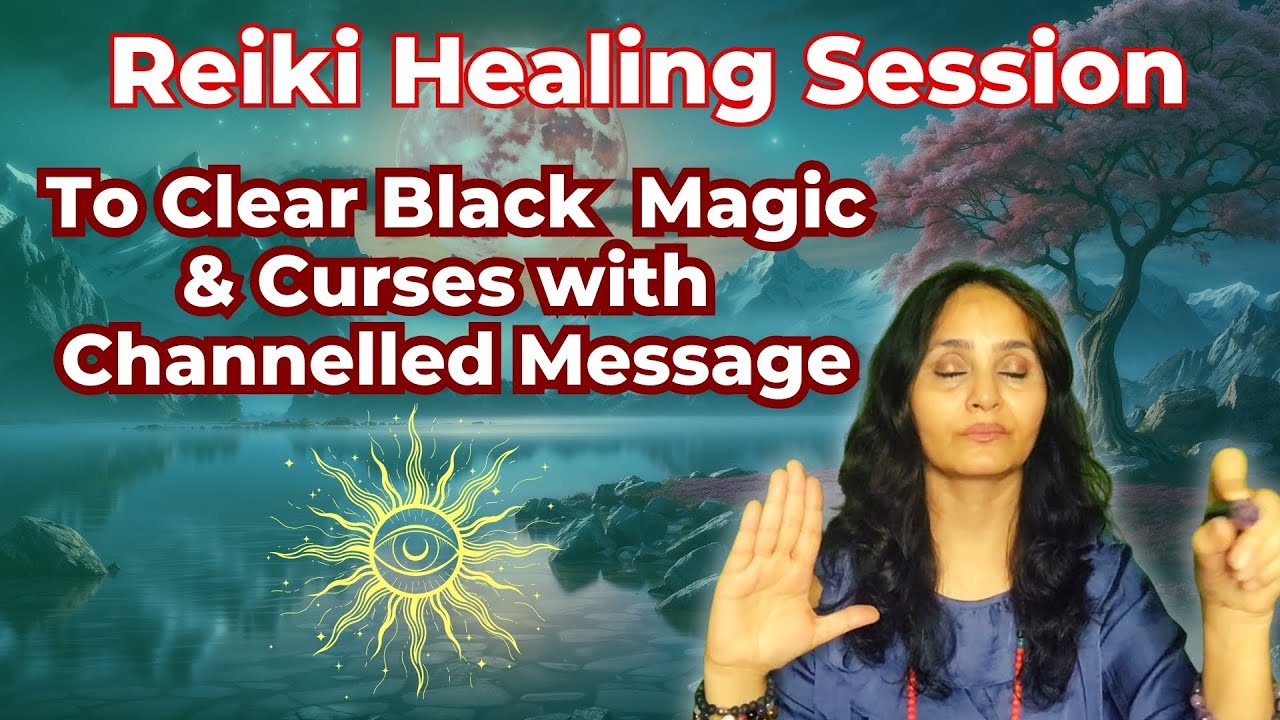 Reiki Healing Session To Clear Black magic & Curses With Channeled ...