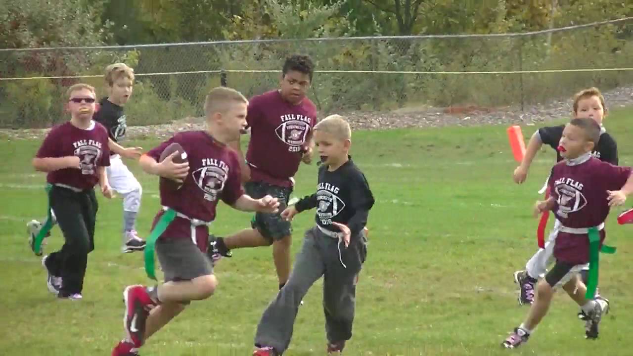 Oct 8th 2016 Torrington Warriors Flag Football 7_9 - YouTube