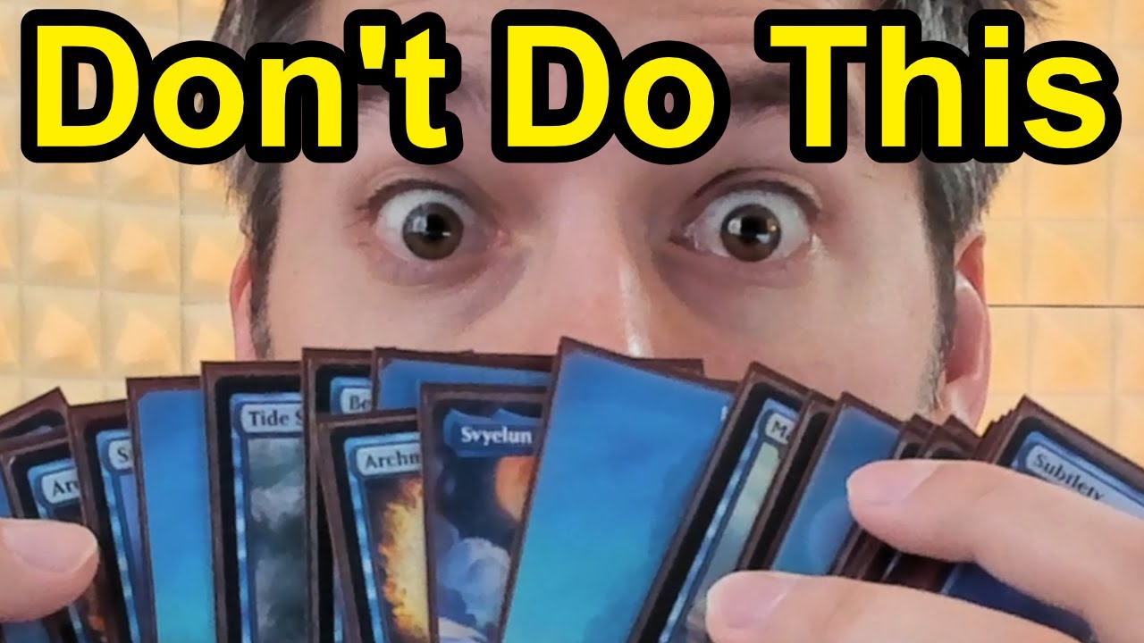 The Most Common Cheat In Magic: the Gathering - YouTube