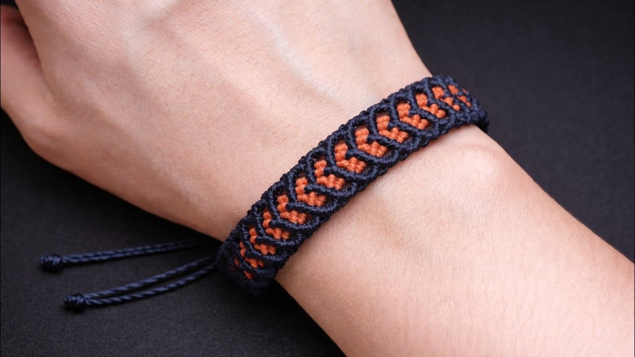 Pulseira Macrame Fácil e Rápida - Tutorial Passo a Passo - YouTube