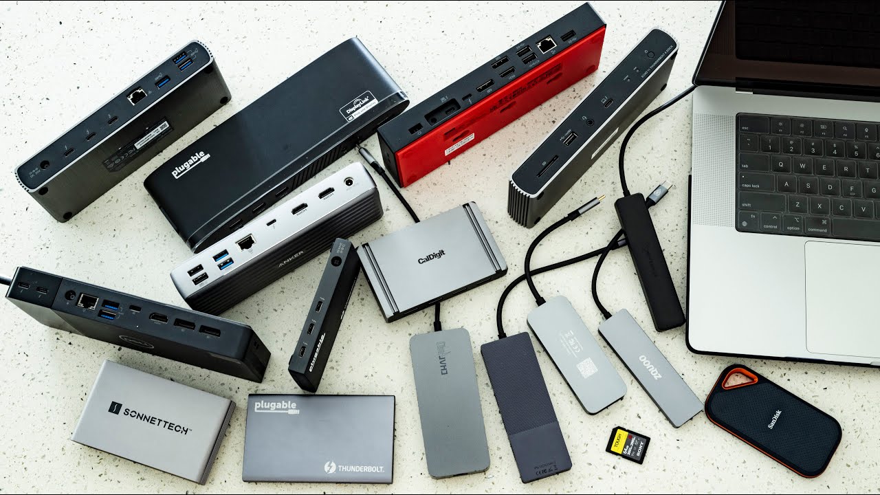 BEST Thunderbolt 4 USB-C Hub / Dongle - What to buy 2022 - YouTube