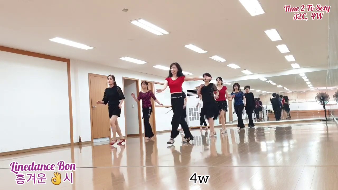 Time 2 Get Sexy Line Dance Improver Youtube
