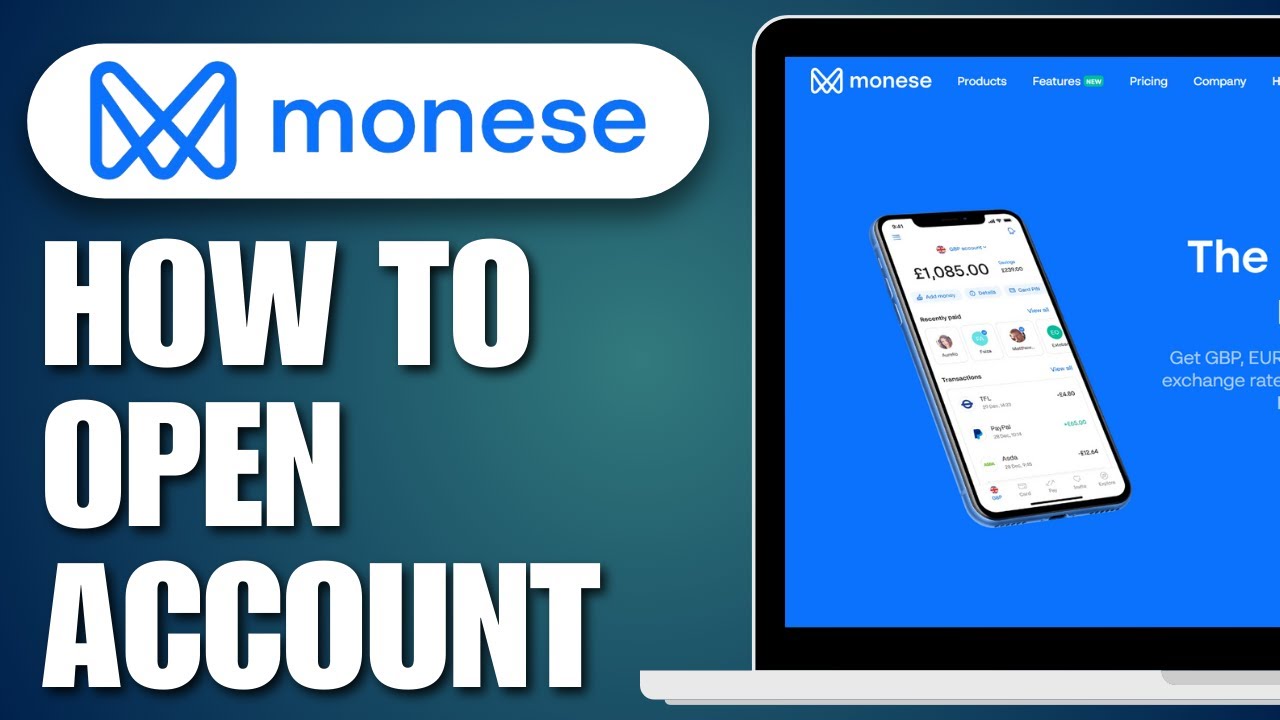 How To Open Monese Bank Account (2O25) - YouTube
