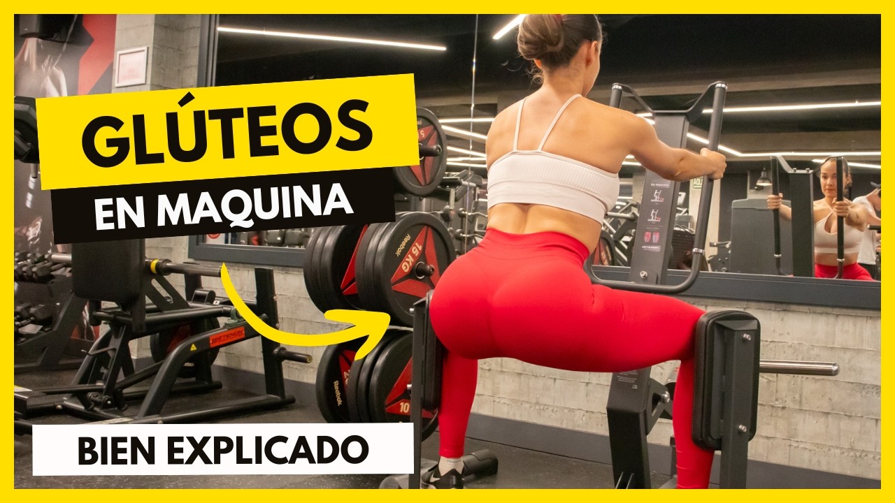 🍑 Glúteos y Abductores con esta máquina ¡Tutorial completo! 🏋️‍♀️ - YouTube