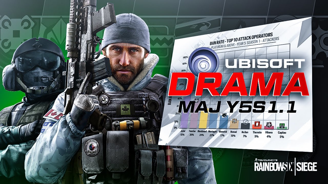 Ubisoft revient sur le DRAMA (MAJ Y5S1.1) - Rainbow Six Siege - YouTube
