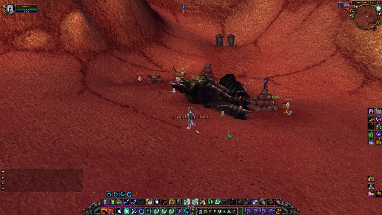 Expedition Point Location (Hellfire Peninsula), WoW TBC - YouTube