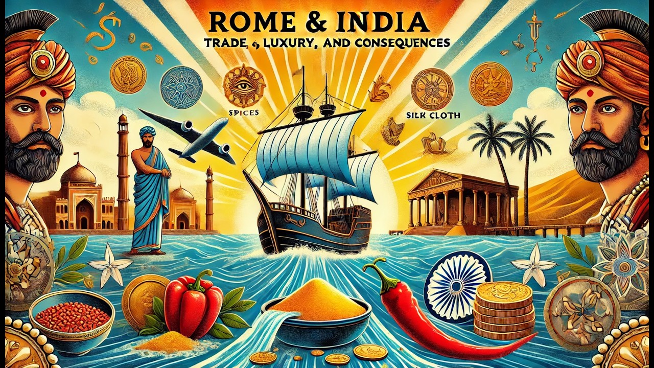 Rome’s Obsession with India: Wealth, Luxury, and the Hidden Cost 💎🌿 # ...