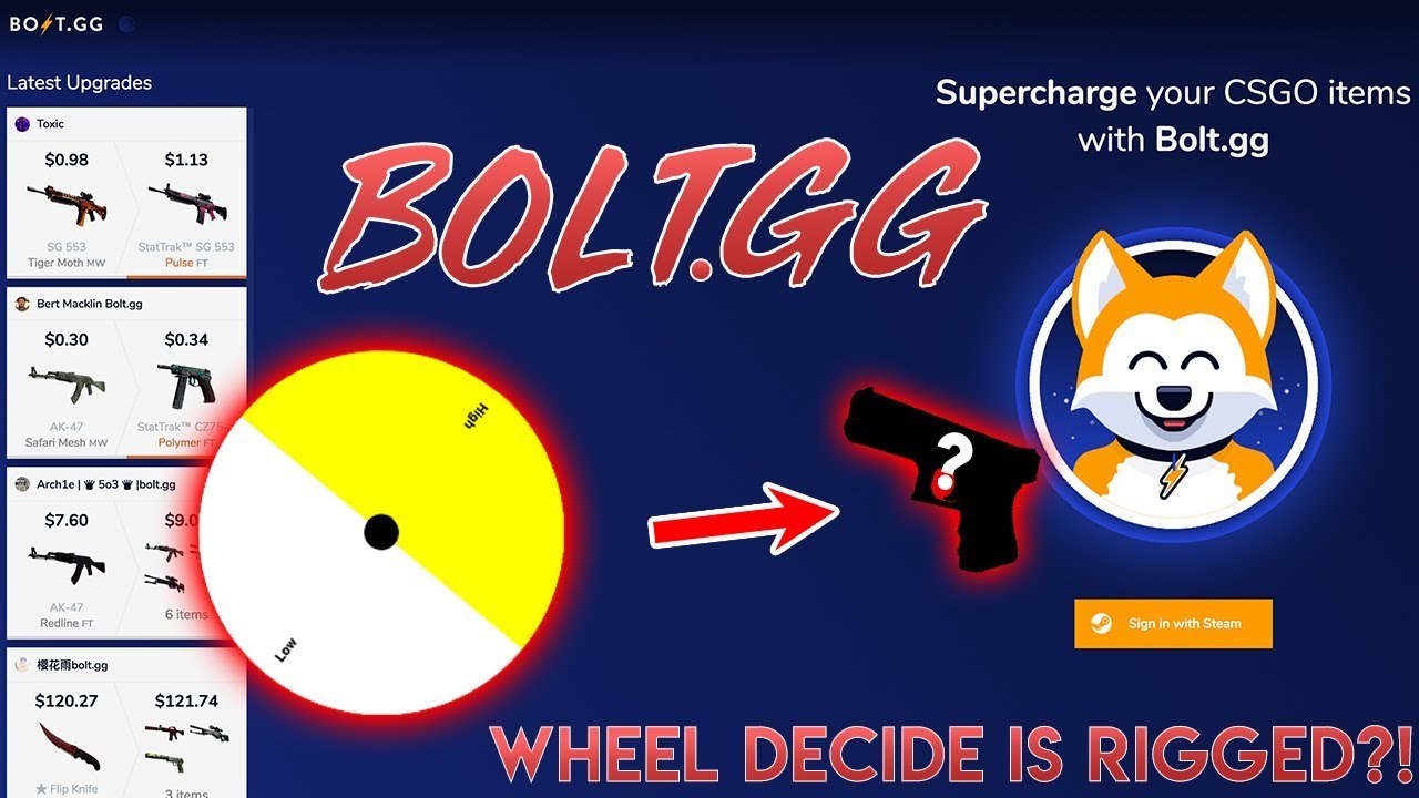 Wheel Decide RIGS BOLT.GG?!?! - YouTube