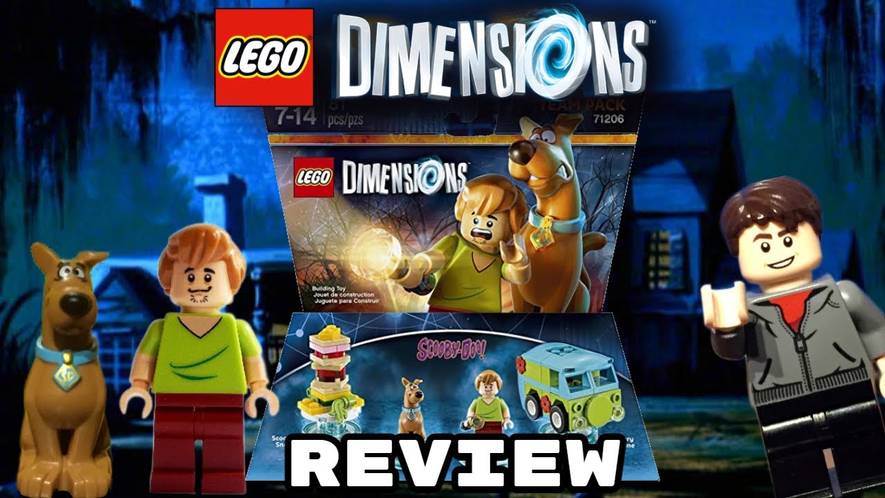 Lego dimensions 71206 Scooby doo team pack set review - YouTube
