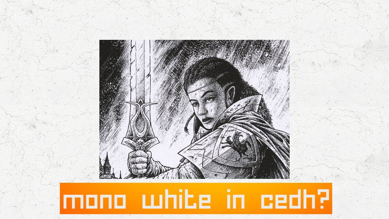 Can MONO WHITE work in COMPETITIVE Commander? Playing Adeline ...
