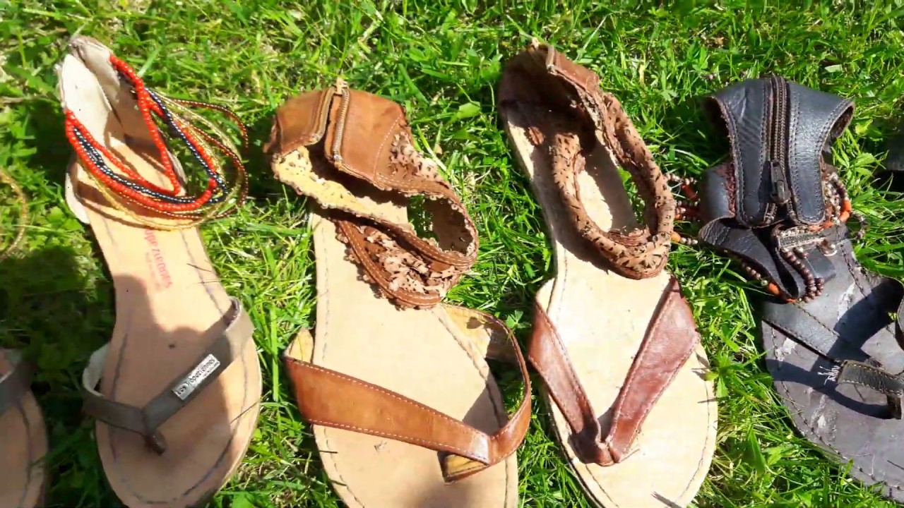 passes the collection of shoes to be destroyed :)))) - YouTube