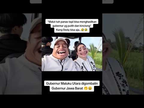 Bisa aja KDM gombalin ibu Sherly tjoanda 😁 #kdm #jabar #malukuutara #sherly