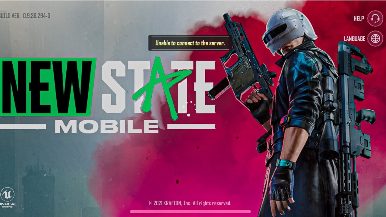 NEW STATE MOBILE Unable to connect Problem 😩| New State Unable to ...