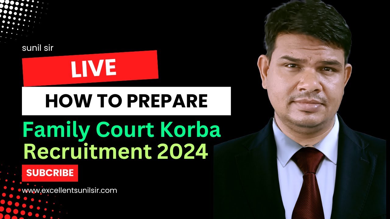 Family Court Korba written/skilltest/interview exam 20 october 2024 ...