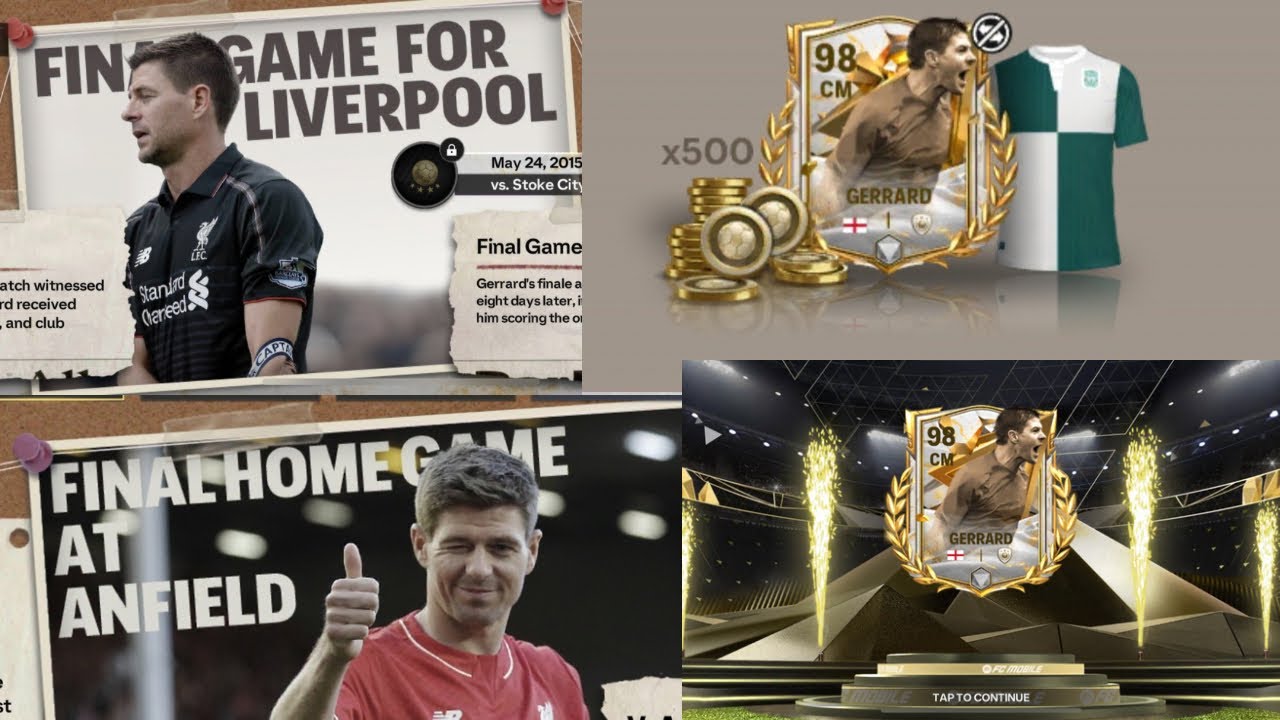 FC Mobile Icon Chronicles Finishing Steven Gerrard’s Final Chapter ...