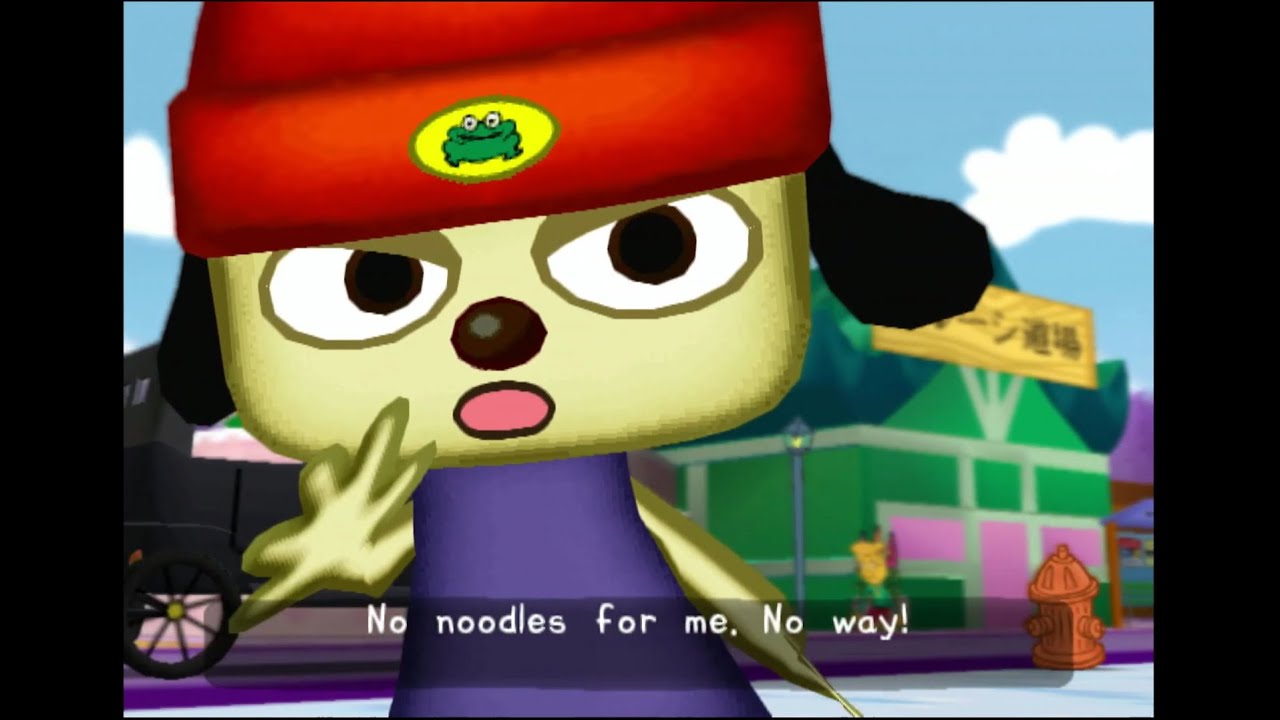 NOODLES EVERYWHERE I LOOK IN PARAPPA TOWN - YouTube