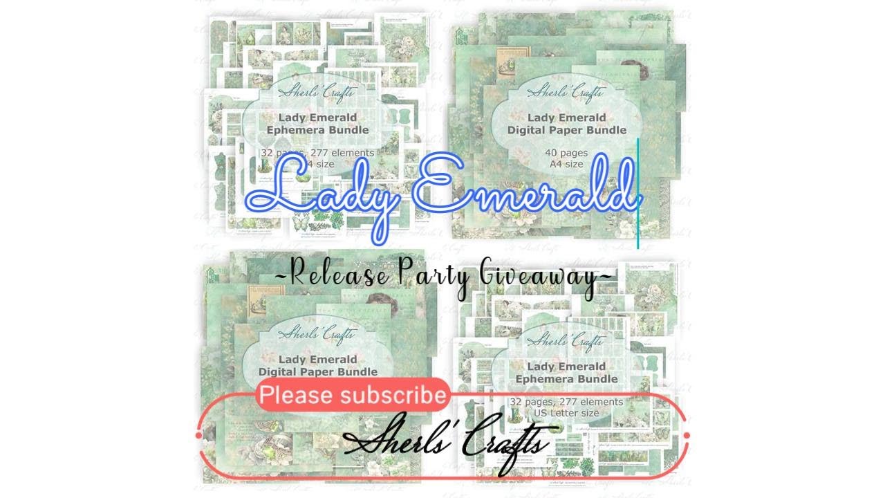 Lady Emerald Release Party Giveaway (CLOSED) - YouTube