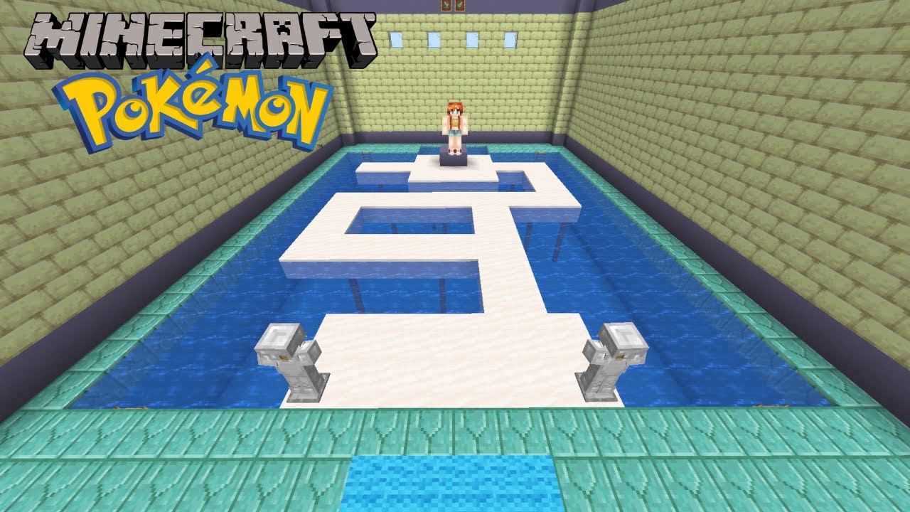 HOW TO BUILD MISTY'S GYM IN MINECRAFT - YouTube