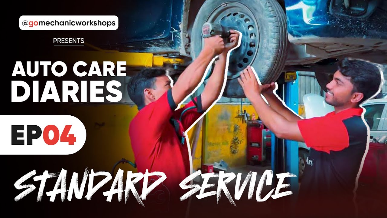 Standard Car Service Process | From Check-In to Car Wash - YouTube