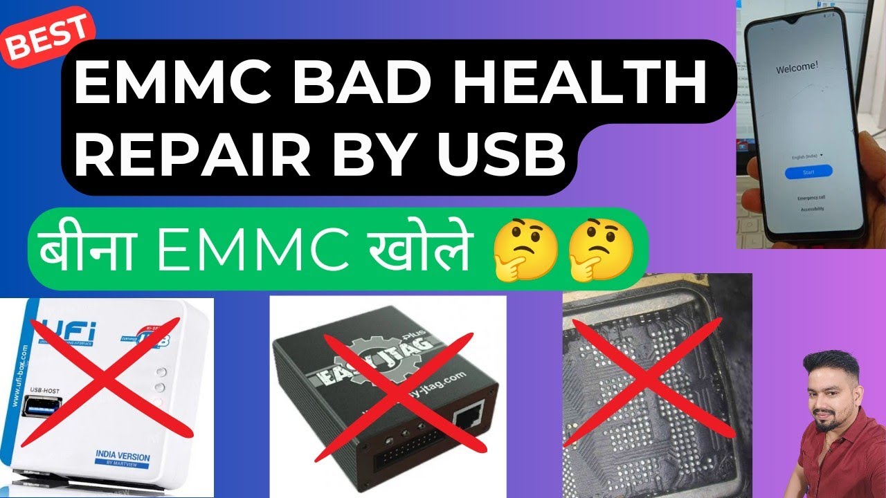 emmc health repair usb | Repair Bad Health Without UFI/EASYJTAG USB ...