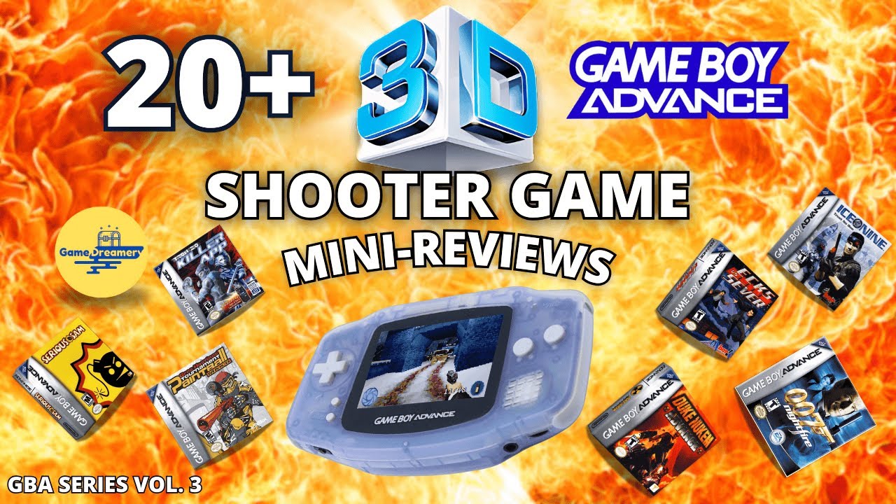 All 20+ Game Boy Advance 3D Shooter Games REVIEWED - YouTube