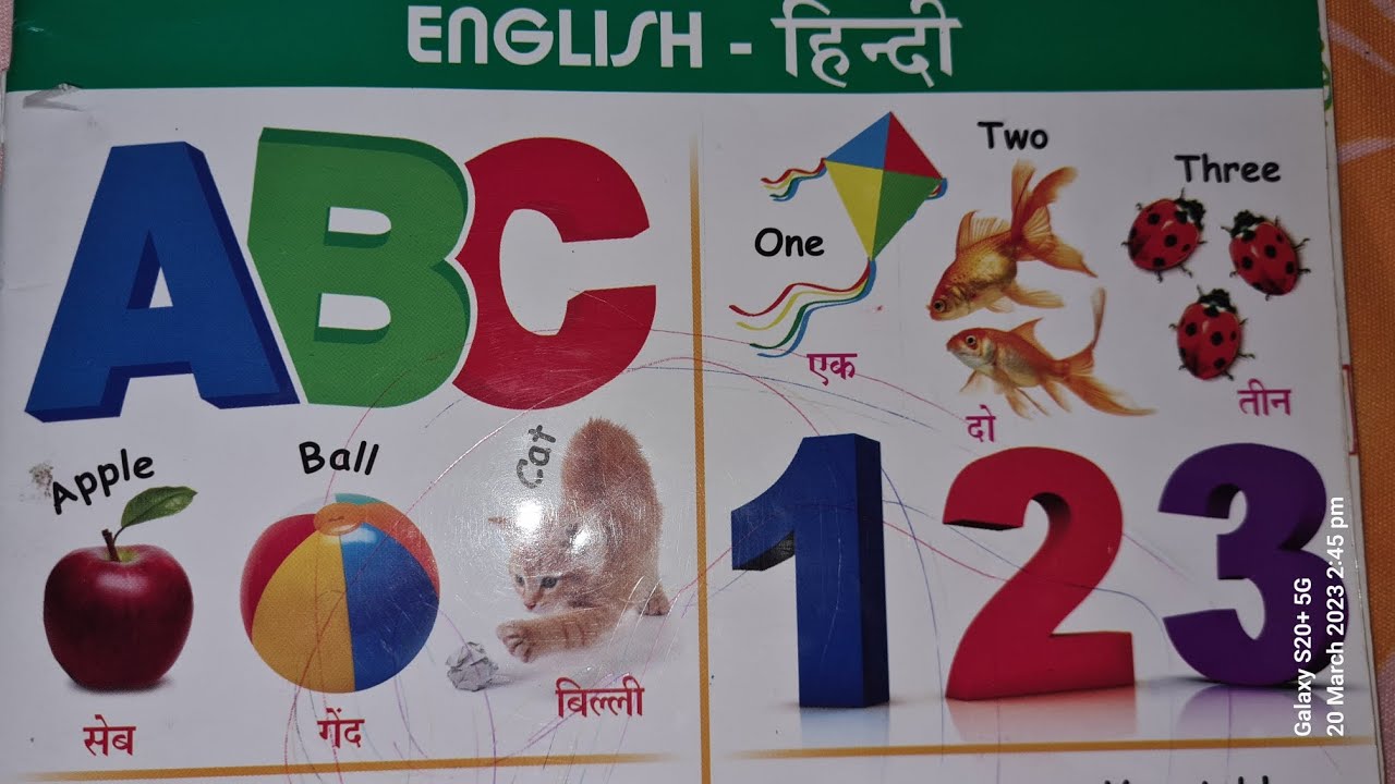 1 one 2 two 3 three | छोटे बच्चौ को 123456789 Number's सिखाए आसान तरह ...