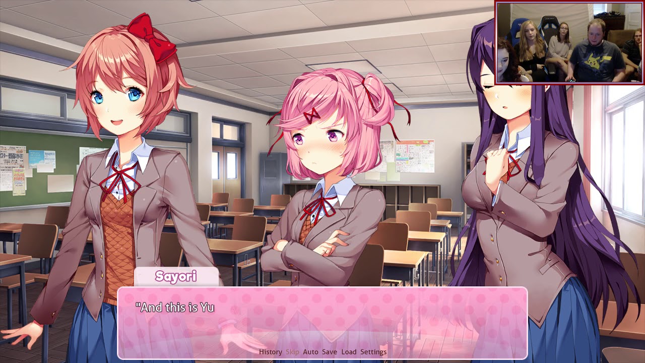Doki Doki Literature Club Full Playthrough #2! - YouTube