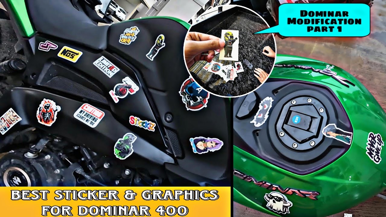 🔥 Dominar 400 2025 Looks INSANE 😱 After Stickers & Graphics ...