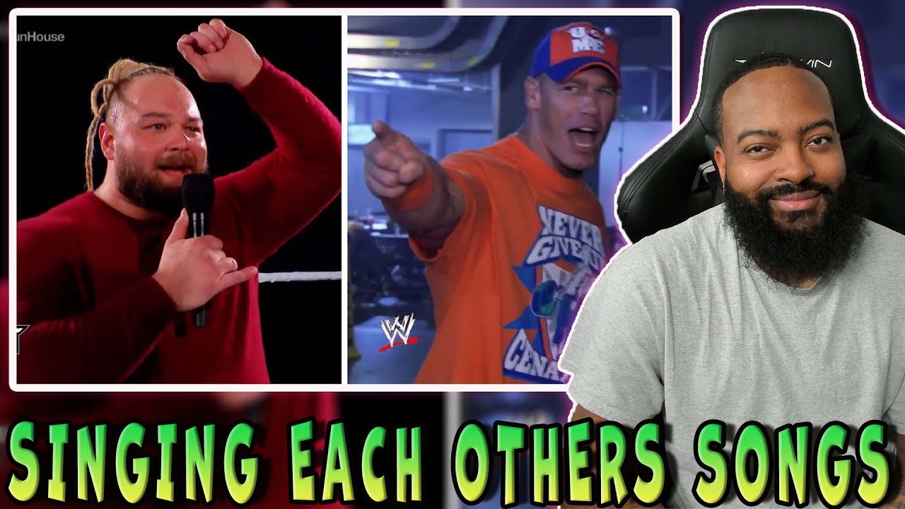 Ross Reacts To Wwe Wrestlers Singing Other Wrestlers Theme Songs Youtube