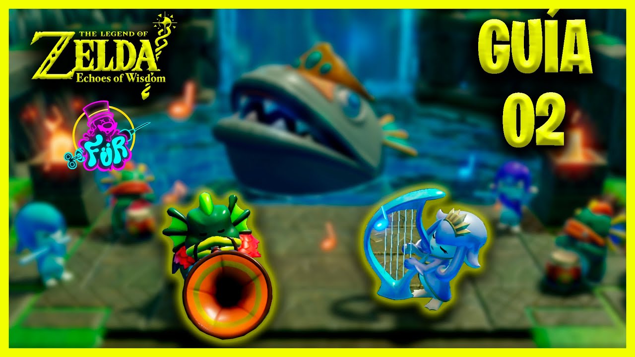 GUÍA al 100% ZELDA ECHOES of WISDOM Parte 02 - CASTILLO de HYRULE ...