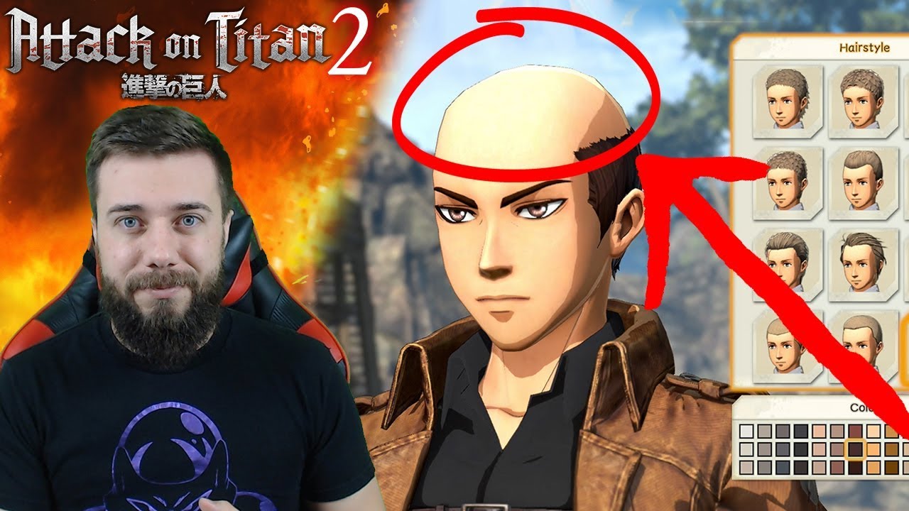 CHARACTER CUSTOMIZATION! | Attack on Titan 2 [PS4] - YouTube