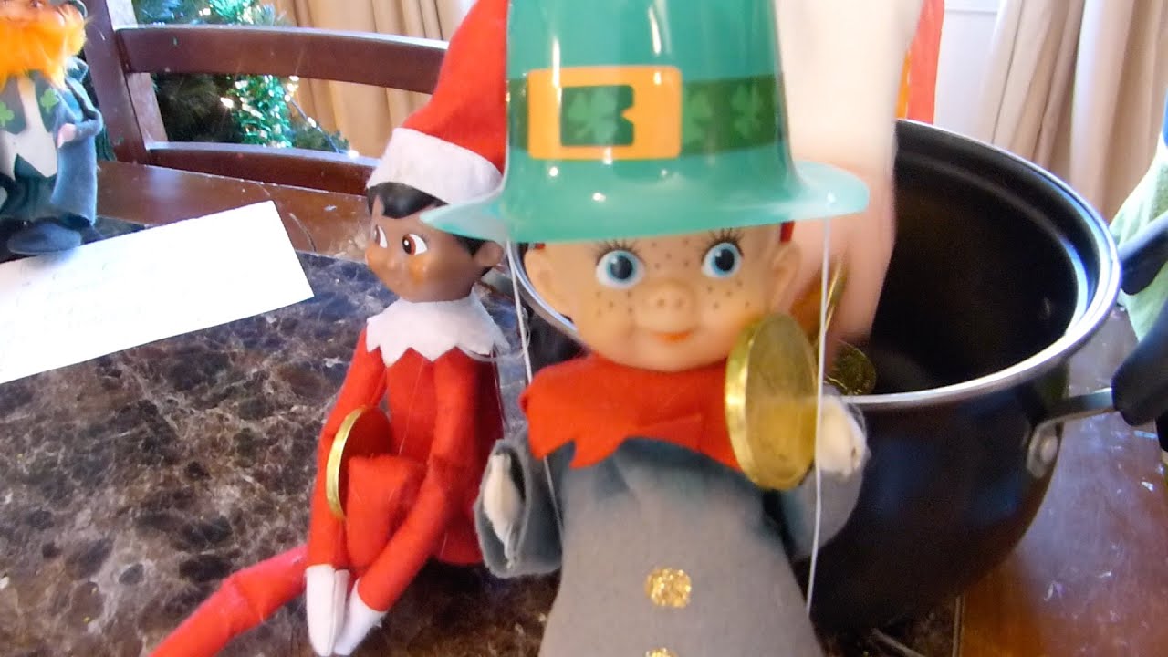 Elf on the Shelf: Pot o' gold! - YouTube
