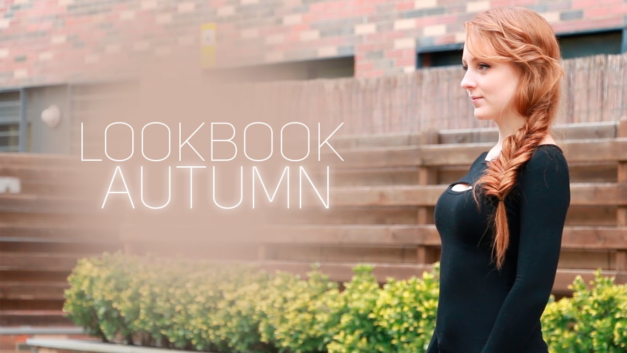 Fashion LOOKBOOK beautiful AUTUMN 3 outfits - YouTube