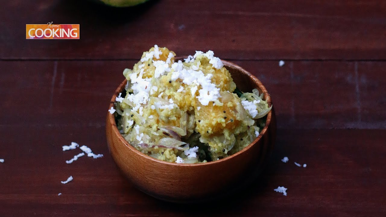 South Indian Style Pumpkin Dish| Kaddu Ki Sabji | Home Cooking - YouTube